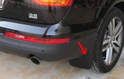 China Plastic Car Splash Guard , OEM Style Splash Guard Mud Flaps For Audi Q7 2010 2011 for sale