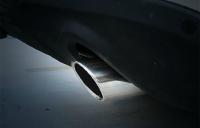 China Audi Q5 2009 2013 Decoration Spare Parts , Stainless Steel Tail Vent-Pipe Cover for sale