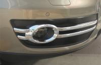 China Custom Plastic ABS Front Fog Light Covers Rim Audi Q5 2009 2012 for sale