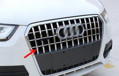 China Decoration Auto Body Trim Parts Upper Grille Chromed Frame For Audi Q3 2012 for sale