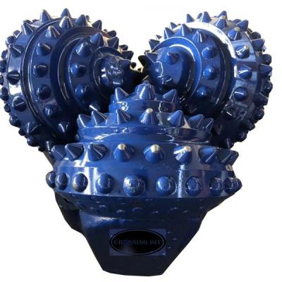China 311mm 12 1/4 Inch CR617 TCI Tricone Rock Roller Bit with 100kg Weight and Rubber Sealed Journal Bearing for sale