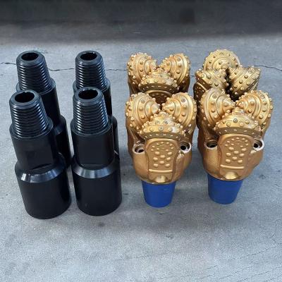 China PDC Drill Bit Flat Top for Horizontal Well Detection Forged Drilling Tool 8 1/2 inch 215.9mm 3 Blades for sale