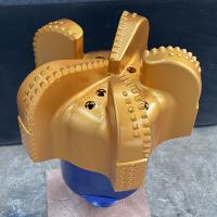 China Oil Water Well PDC Bit 5 Blades Double Row Cutters 139.7mm Matrix Body Diamond Drilling for sale