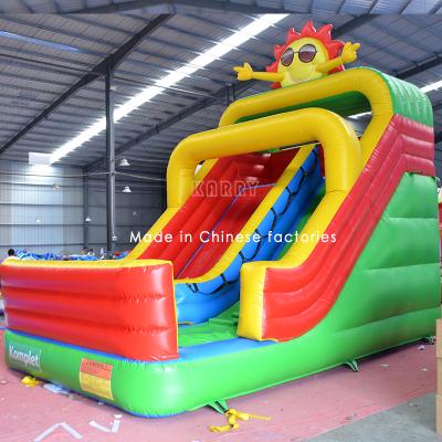 China Commercial Grade Small Sun Inflatable Slide Ideal for Indoor and Outdoor Entertainment for sale