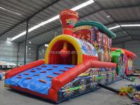 China Entertain Kids with this Inflatable Circus Obstacle Course at Fun City Amusement Park for sale