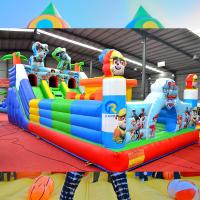 China Customized Logo Acceptable Large Inflatable Slide Ideal for Party Rentals and Events for sale