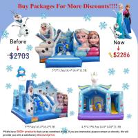 China 5-10 Allowable Passengers Cartoon Package Amusement Park Inflatable PVC Toys for Kids for sale