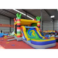 China 14 Years up Gender-Neutral Commercial Grade Inflatable Bounce House with Slide and Pool for sale