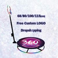 China Gro Compatible Devices 2024 Overhead 360 Photo Booth for Slow Motion Rotating Video Selfie for sale