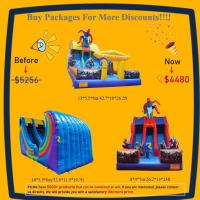 China Blower Repair Kits and Package Bag Included Inflatable Water Slides for Sport Games for sale