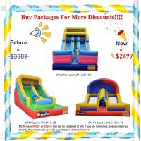 China Blower Repair Kits and Package Bag Included Inflatable Water Slides for Sport Games for sale