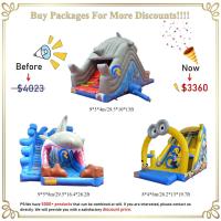 China CE/EN71/EN14960 Certified Inflatable Water Slides for Adults Indoor and Outdoor for sale