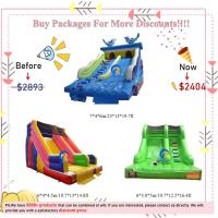 China CE/EN71/EN14960 Certified Inflatable Water Slides for Adults Indoor and Outdoor for sale