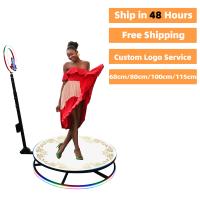 China 360 Video Photobooth Automatic With Led Ipad Camera For Unforgettable Experiences for sale