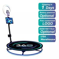 China 360 Video Photobooth Automatic With Led Ipad Camera For Unforgettable Experiences for sale