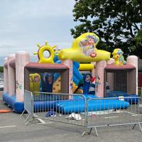 China Customizable Pirate Treasure Hunt Themed Inflatable Obstacle Course with Climbing Tree for sale