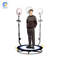 China 360 Video Photobooth Automatic With Led Magic Mirror Ipad for Popular Wedding Live Event for sale