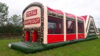 China 14 Years up Commercial Inflatable Bounce House Obstacle Course with Interactive Game for sale