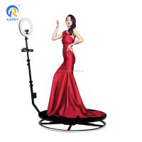 China 360 Video Photobooth Automatic With Led Ipad Camera Perfect for Events and Parties for sale