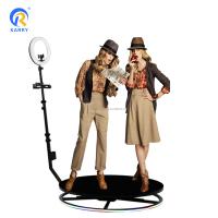 China 360 Video Photobooth Automatic With Led Ipad Camera Perfect for Events and Parties for sale