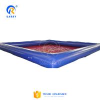 China Outdoor Inflatable Water Park Round Waterpool Style Water Toys Games Slide with Pool for sale