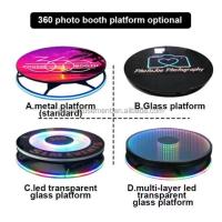 China 45KG Hot Glass Magic Mirror Photo Booth with Wireless Automatic Rotating Feature for sale