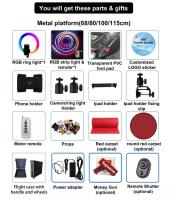 China 45KG Hot Glass Magic Mirror Photo Booth with Wireless Automatic Rotating Feature for sale