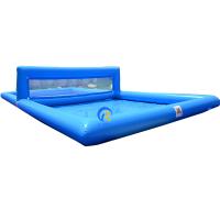 China Experience the Fun Commercial Inflatable Volleyball Pool with Accessories Included for sale