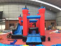 China Commercial PVC Bounce House Obstacle Course and Slide for Inflatable Jump Bouncer for sale