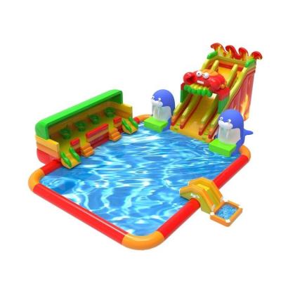 China Kids Inflatable Water Park Games Customized Color Options for a Personalized Adventure for sale
