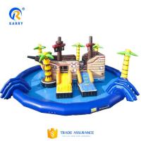 China Kids Inflatable Water Park Games Customized Color Options for a Personalized Adventure for sale
