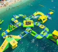China Transform your water park with our inflatable amusement park and repair kits included for sale