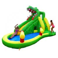 China PVC Material Kids Game Outdoor Small Inflatable Water Park Games with and 5-10 Passengers for sale