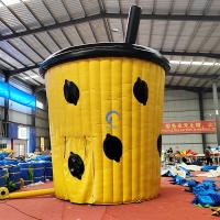China Sea/Air/Express Shipping Lemon Cup Inflatable House for Toddler Commercial Bouncy House for sale