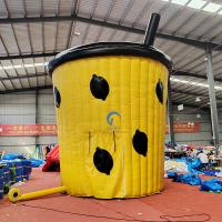 China Sea/Air/Express Shipping Lemon Cup Inflatable House for Toddler Commercial Bouncy House for sale