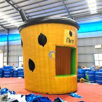 China Sea/Air/Express Shipping Lemon Cup Inflatable House for Toddler Commercial Bouncy House for sale