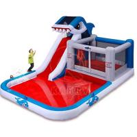China Affordable Inflatable Water Park Perfect for Commercial Occasion CE Blower Repair Kits for sale