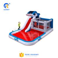 China Affordable Inflatable Water Park Perfect for Commercial Occasion CE Blower Repair Kits for sale