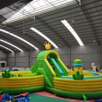 China Customized Size Outdoor Inflatable Comb Obstacle Course for Commercial Party Rentals for sale