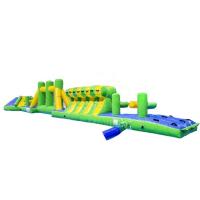 China CE Certified 16m Aqua Run Course Obstacle Customized Colorful Design for Water Park for sale