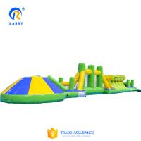 China CE Certified 16m Aqua Run Course Obstacle Customized Colorful Design for Water Park for sale