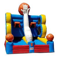 China Unisex Inflatable Basketball Carnival Shooting Game for Party Two Players Two Baskets for sale