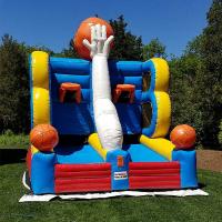 China Unisex Inflatable Basketball Carnival Shooting Game for Party Two Players Two Baskets for sale