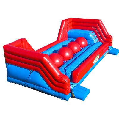 China Interactive Sports Games Inflatable Outdoor Wipeout Ball Game for Children and Adults for sale