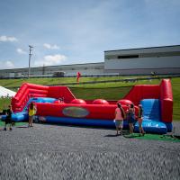 China Interactive Sports Games Inflatable Outdoor Wipeout Ball Game for Children and Adults for sale