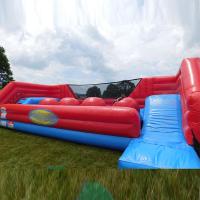 China Interactive Sports Games Inflatable Outdoor Wipeout Ball Game for Children and Adults for sale