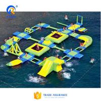 China Commercial Water Park Floating Equipment Inflatable Aqua Park with Digital Printing for sale