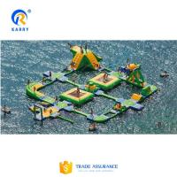 China Commercial Water Park Floating Equipment Inflatable Aqua Park with Digital Printing for sale