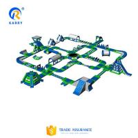 China Customized Logo Aqua Park Equipment Inflatable Floating Water Park with CE Certificate for sale