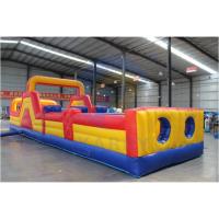 China Unleash Your Competitive Spirit with PVC Tarpaulin Inflatable Military Obstacle Course for sale